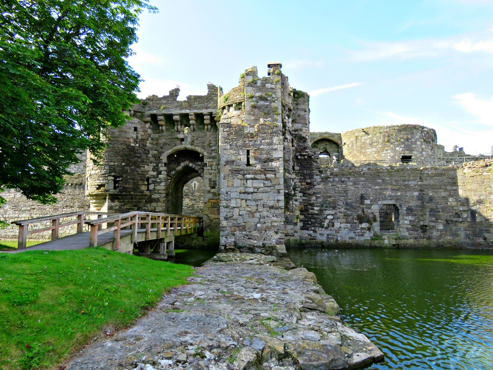 just saying ...: Beaumaris Castle ... 8 centuries and still not ...