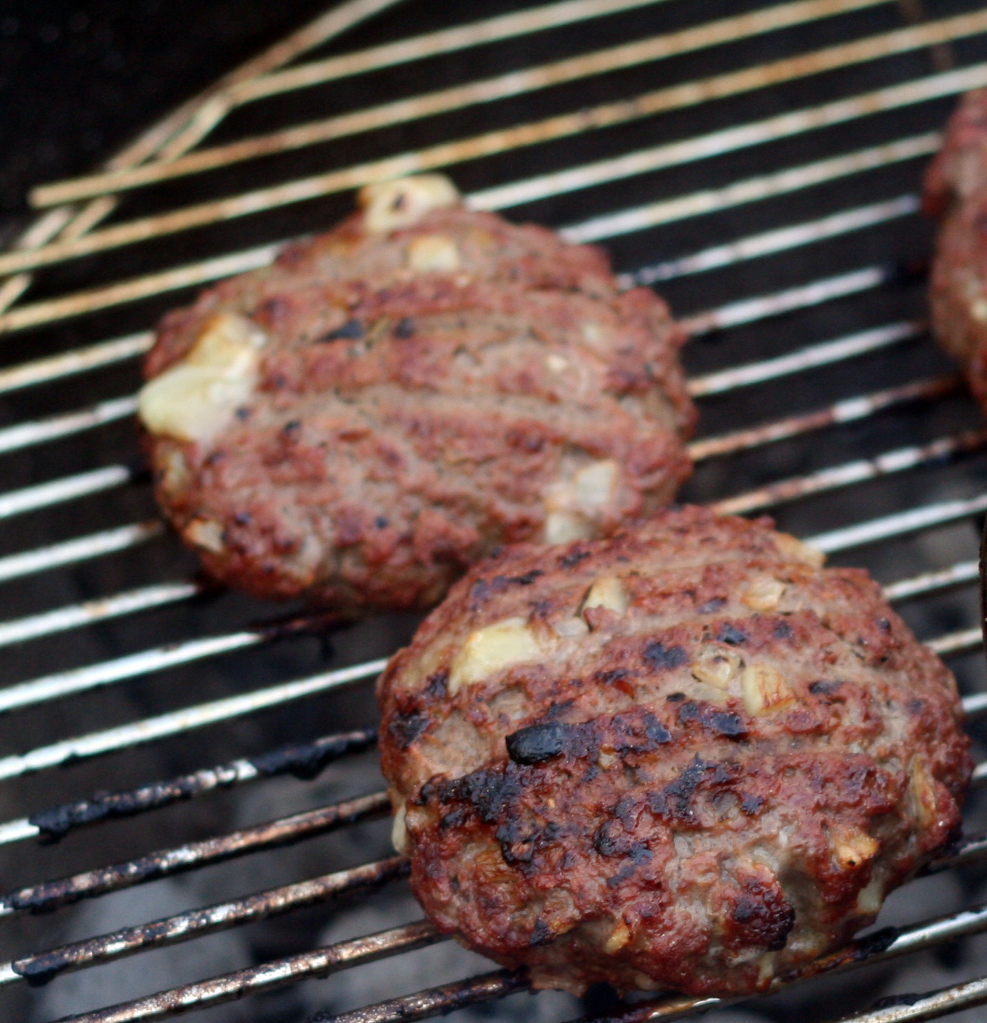 Stilton Studded Burgers – Coconut & Lime