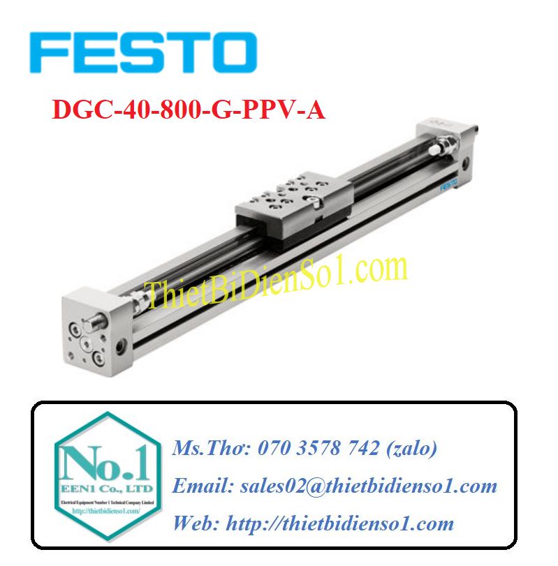 Xy lanh Festo DGC-40-800-G-PPV-A - Chuyên cung cấp plc hmi servo biến ...