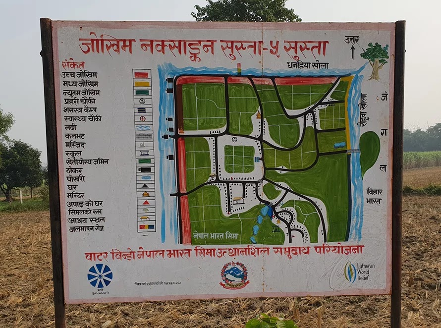 Looking at the map, it looks like a 'Susta Encroachment'