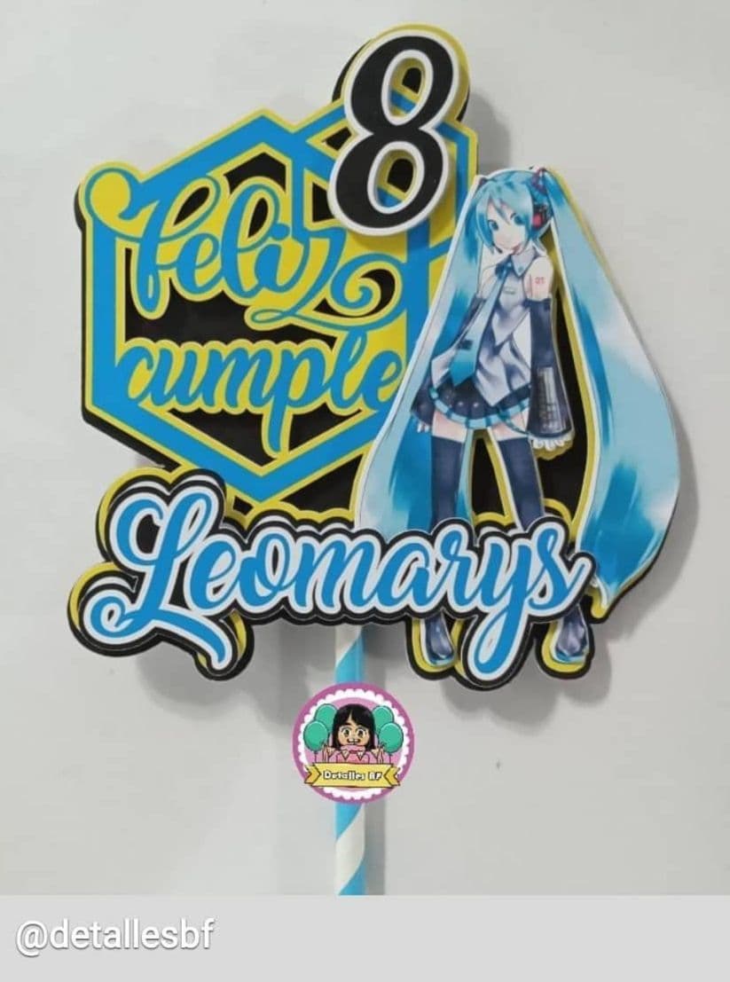 Topper Anime Harsune Miku Leomarys 8 - Mis Toppers Tus Toppers