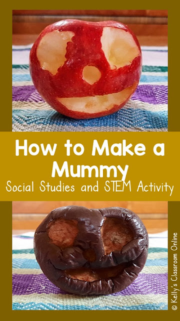 Kelly's Classroom Online: How to Make a Mummy STEM Activity