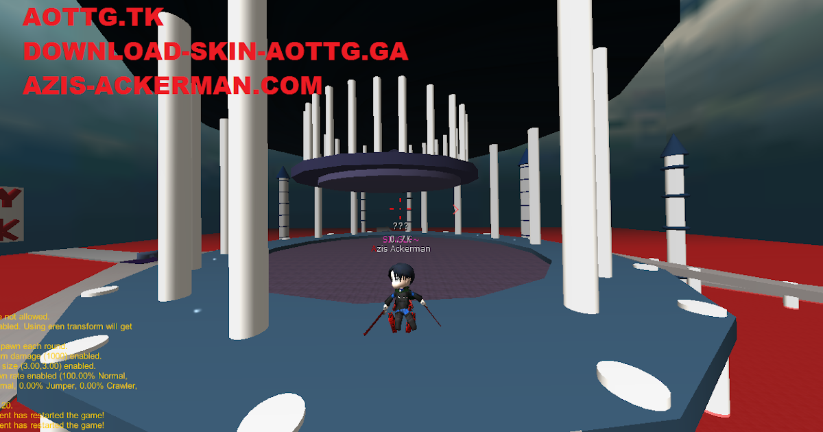 aottg skin map pvp part 1 - azis-ackerman zone