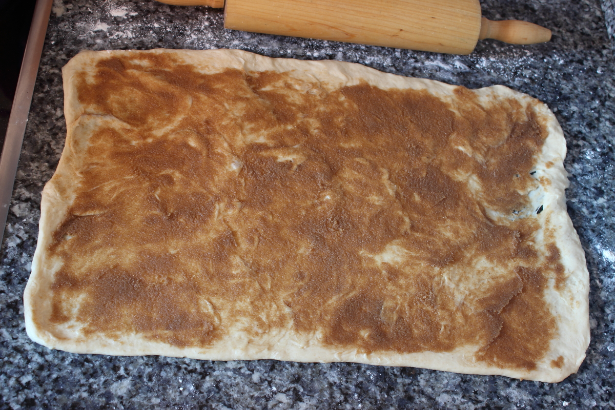 Pan Pull-apart de canela