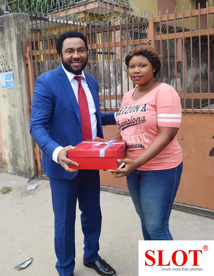 CEO of SLOT, Nnamdi Ezeigbo surprises loyal Customers