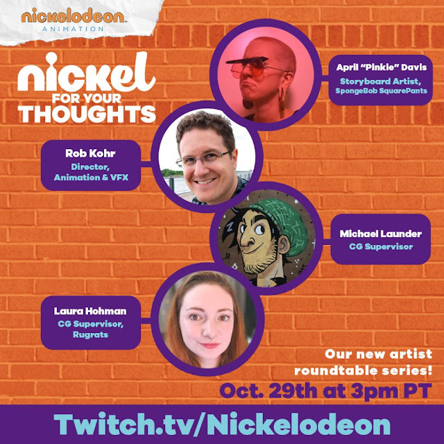 NickALive!: Nickelodeon Animation to Host Next 'Nickel For Your ...