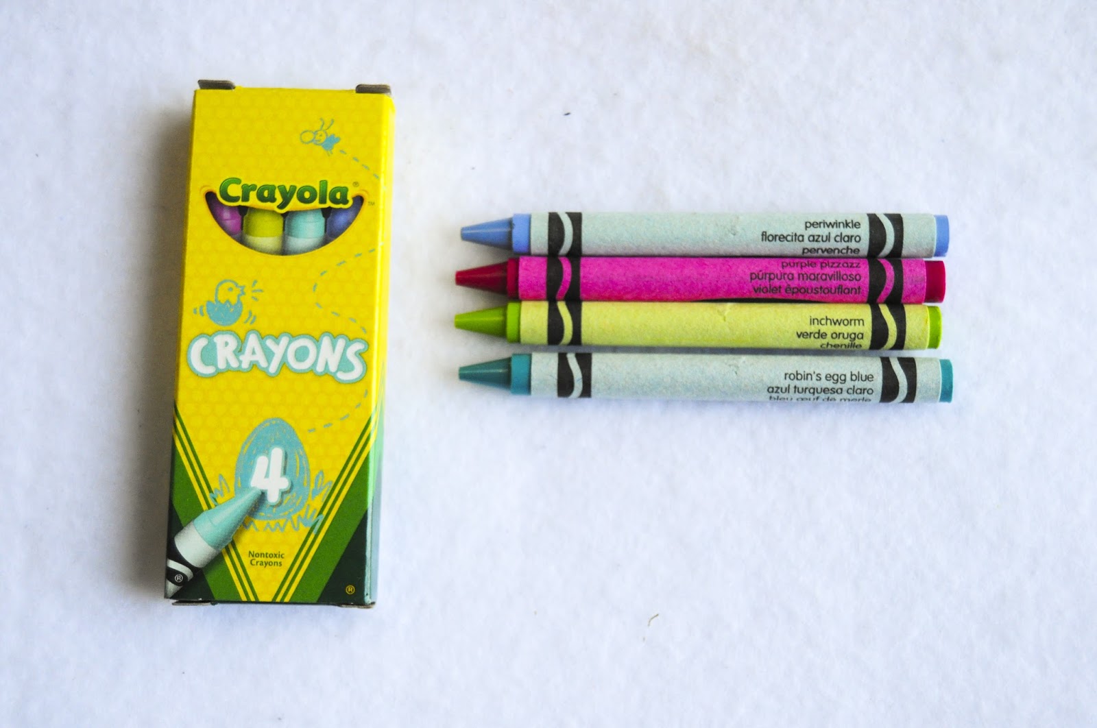 Crayola 4 Count Boxes | Jenny's Crayon Collection