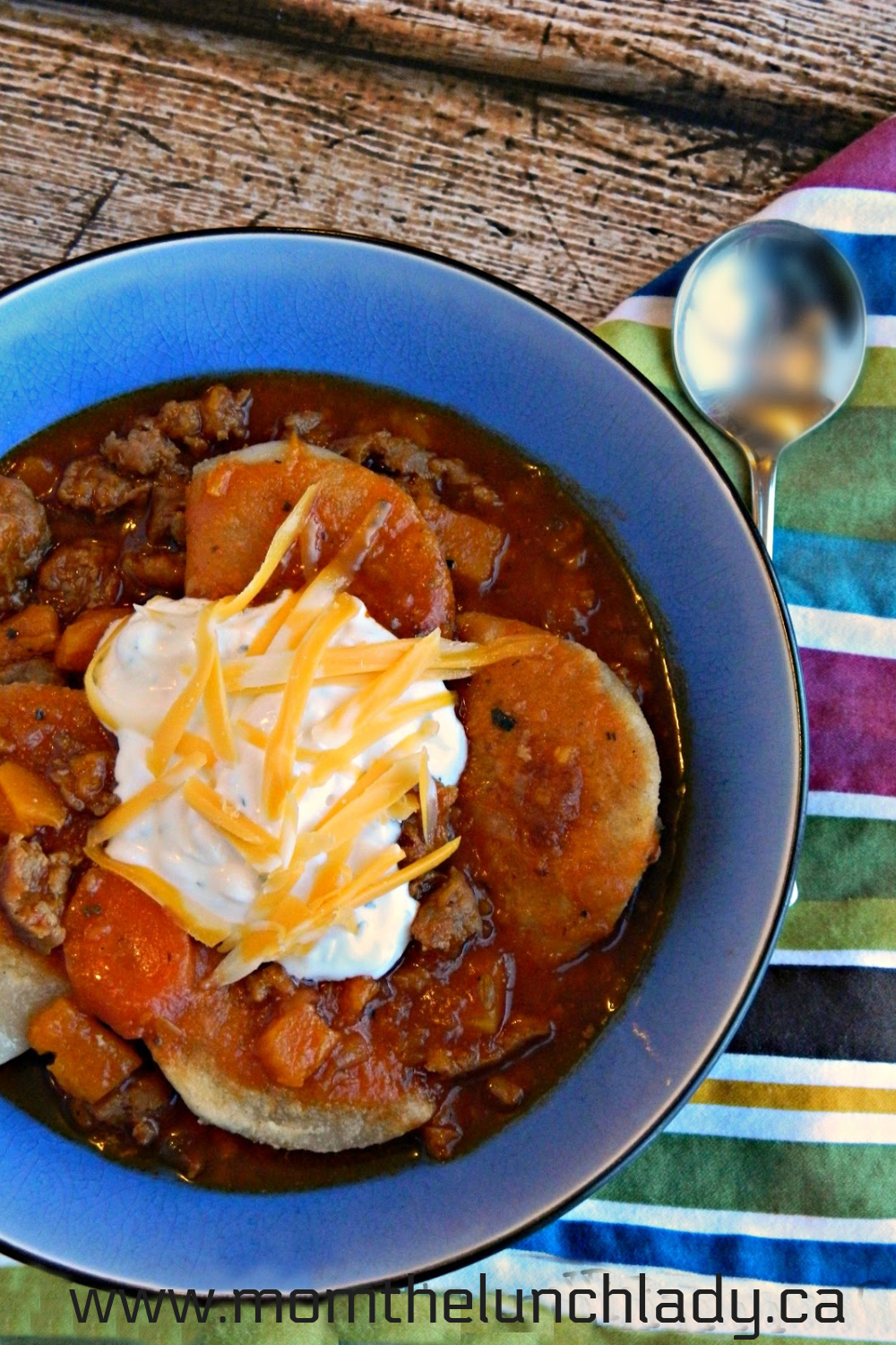 Perogie Stew with Sausage and Butternut Squash