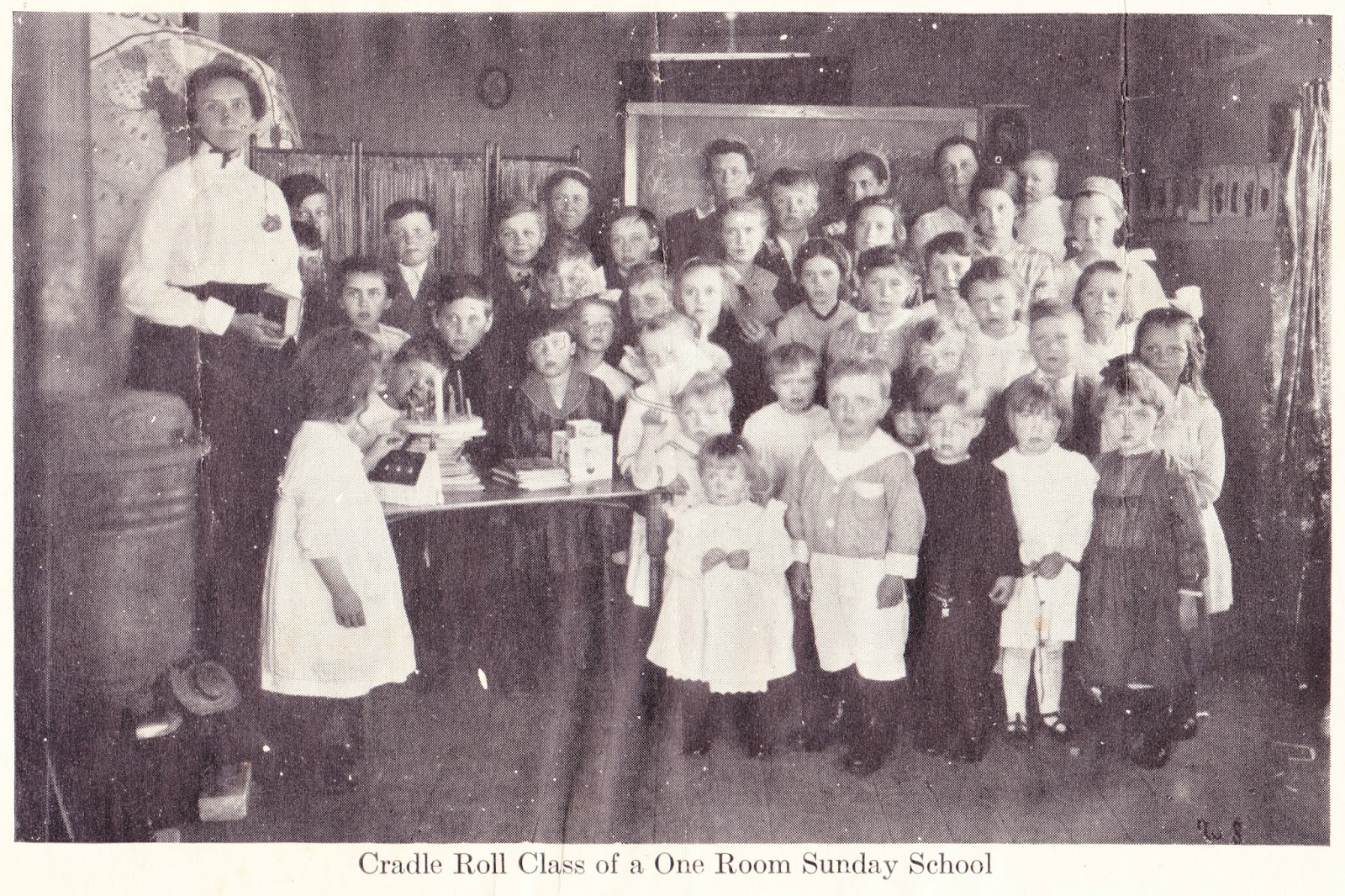 Papergreat: "Cradle Roll Class of a One Room Sunday School"