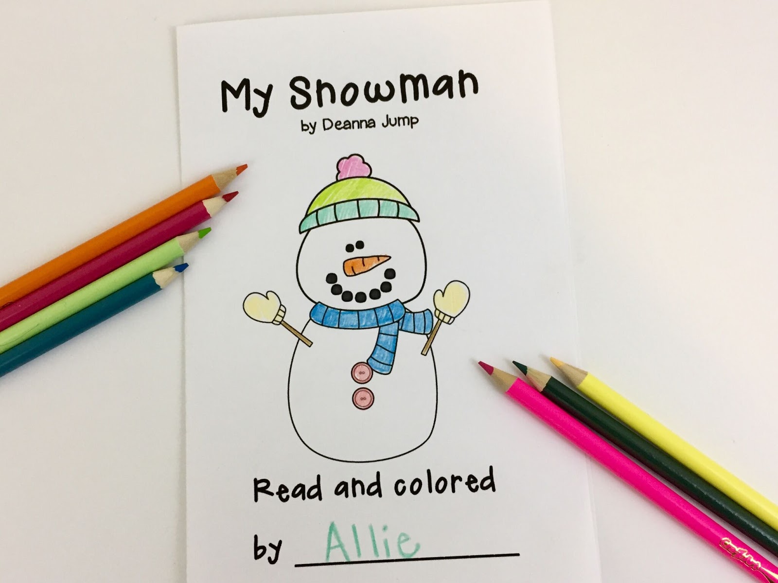 Snowman glyph and freebies - Mrs. Jump's Class