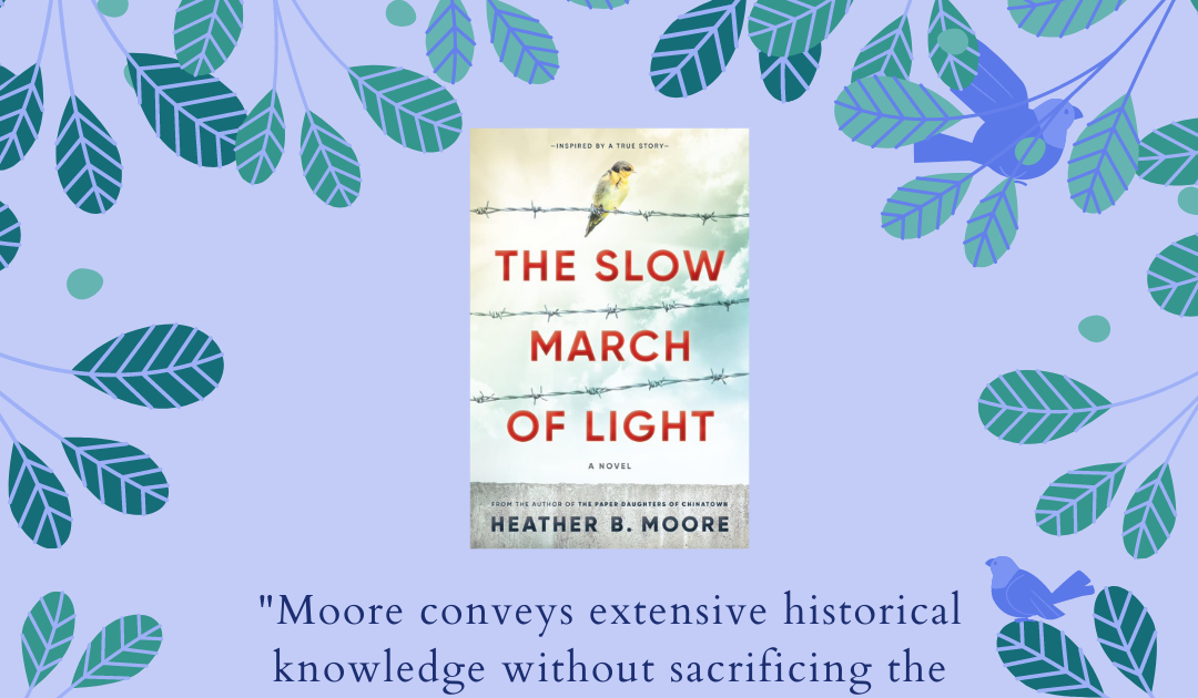 my writer's lair: Booklist Review: The Slow March of Light