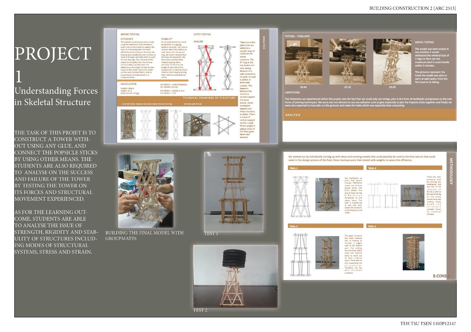 Tsu Tsen Teh: Building Construction PORTFOLIO