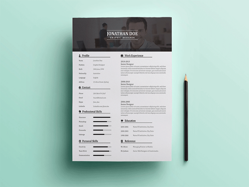 Curriculum Vitae Gif - Birthday Letter