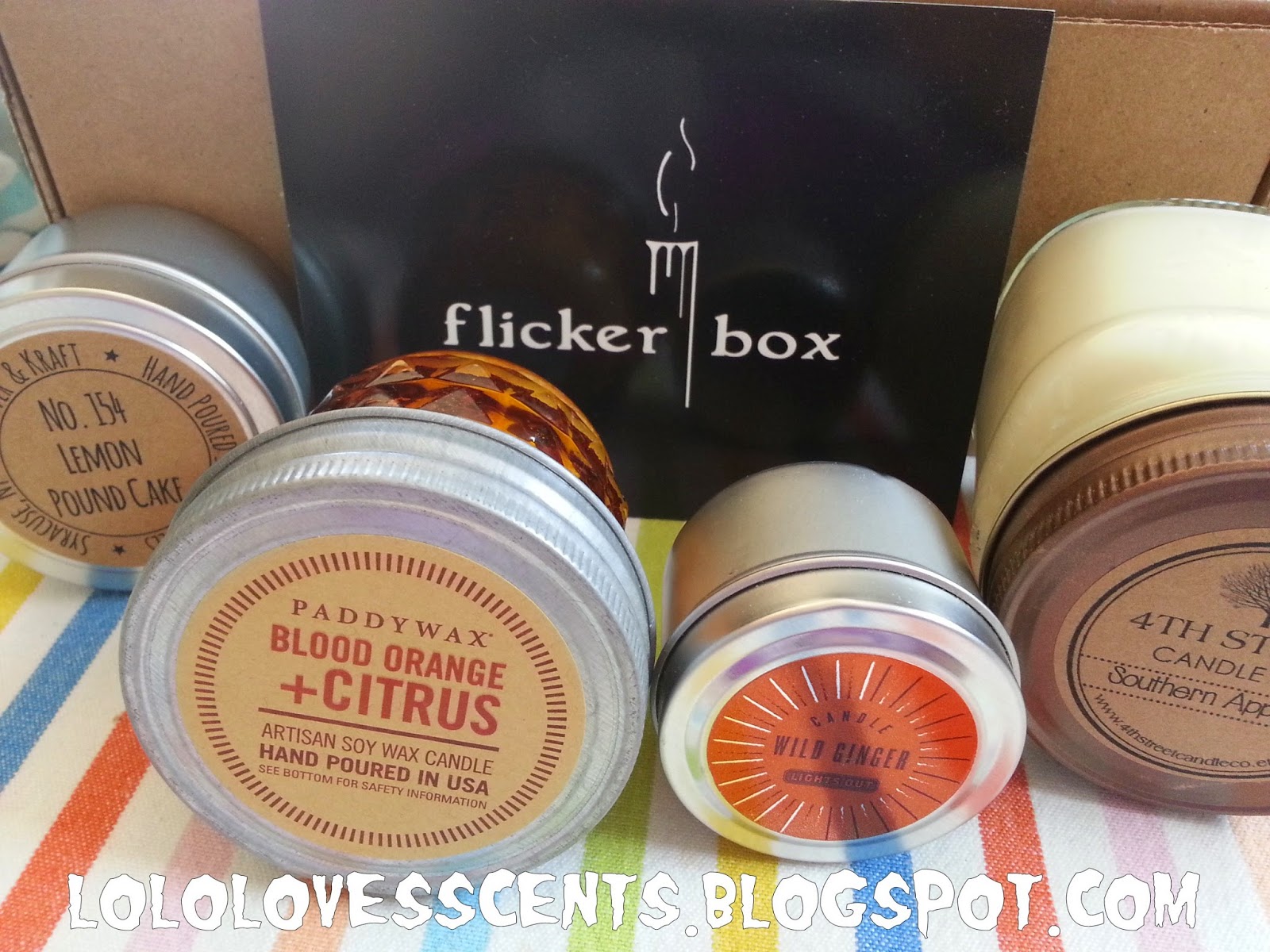 Lolo Loves Scents: Subscription Box Corner: April 2015 Flicker Box Review!