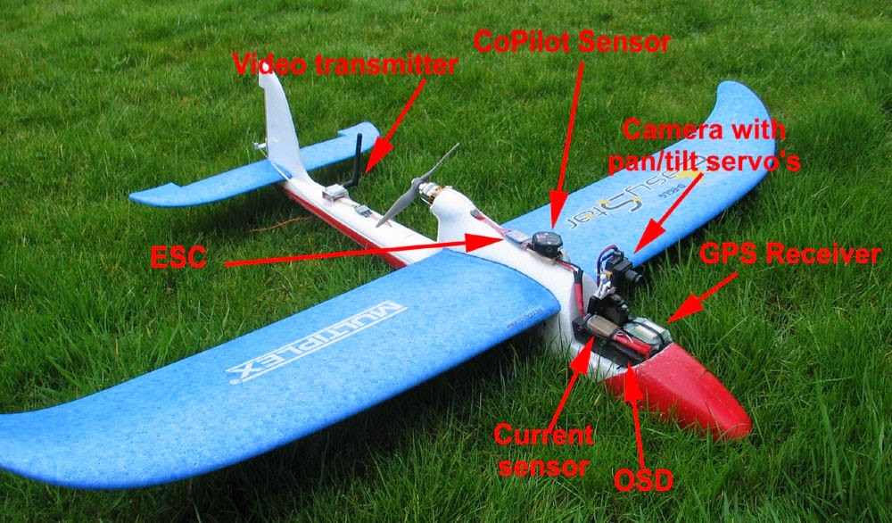 How to build an FPV Glider from scratch: Setting the plane configuration