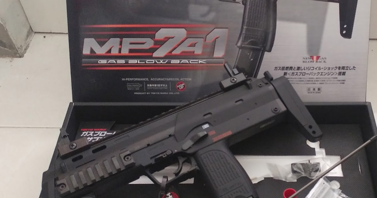 Boys Never Grown Up: Review : Tokyo Marui MP7 A1 GBB