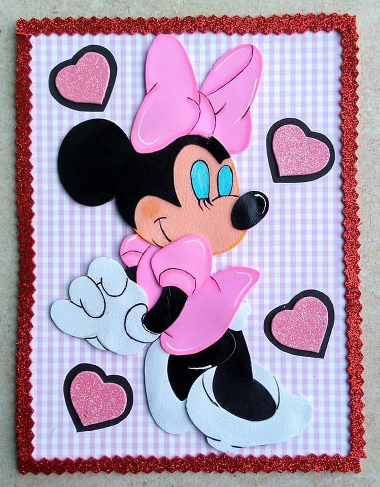 3 moldes da Minnie grátis para imprimir - Ver e Fazer