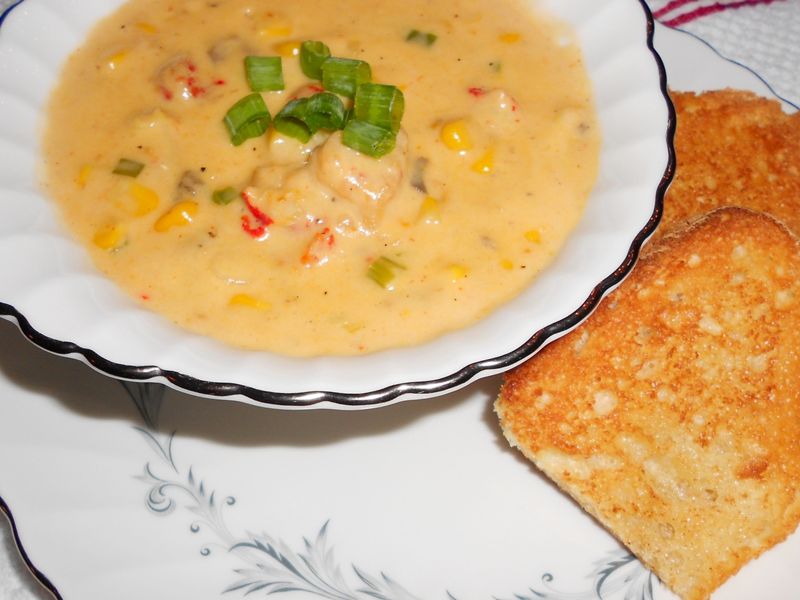 Maison Belle: Recipe - Crawfish Corn Chowder
