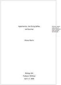 Mla Style Cover Page - Collage Template