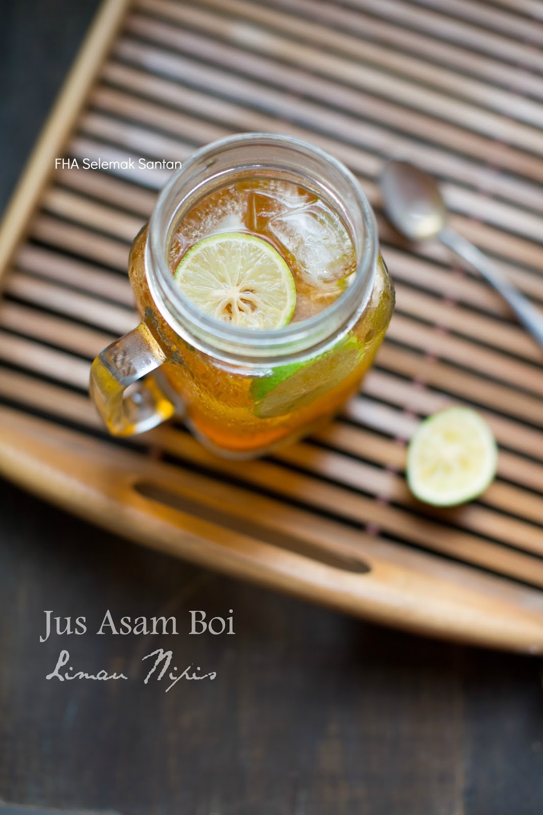 JUS ASAM BOI LIMAU NIPIS & SAYUR CAMPUR TELUR ASIN ...Juadah hari ke-10 ...