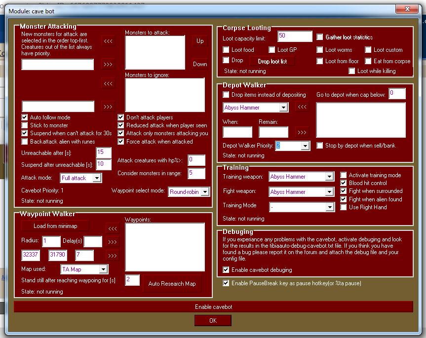 Tibiavip: Tibia Auto Tutorial Cave Huntig & Auto Attacker