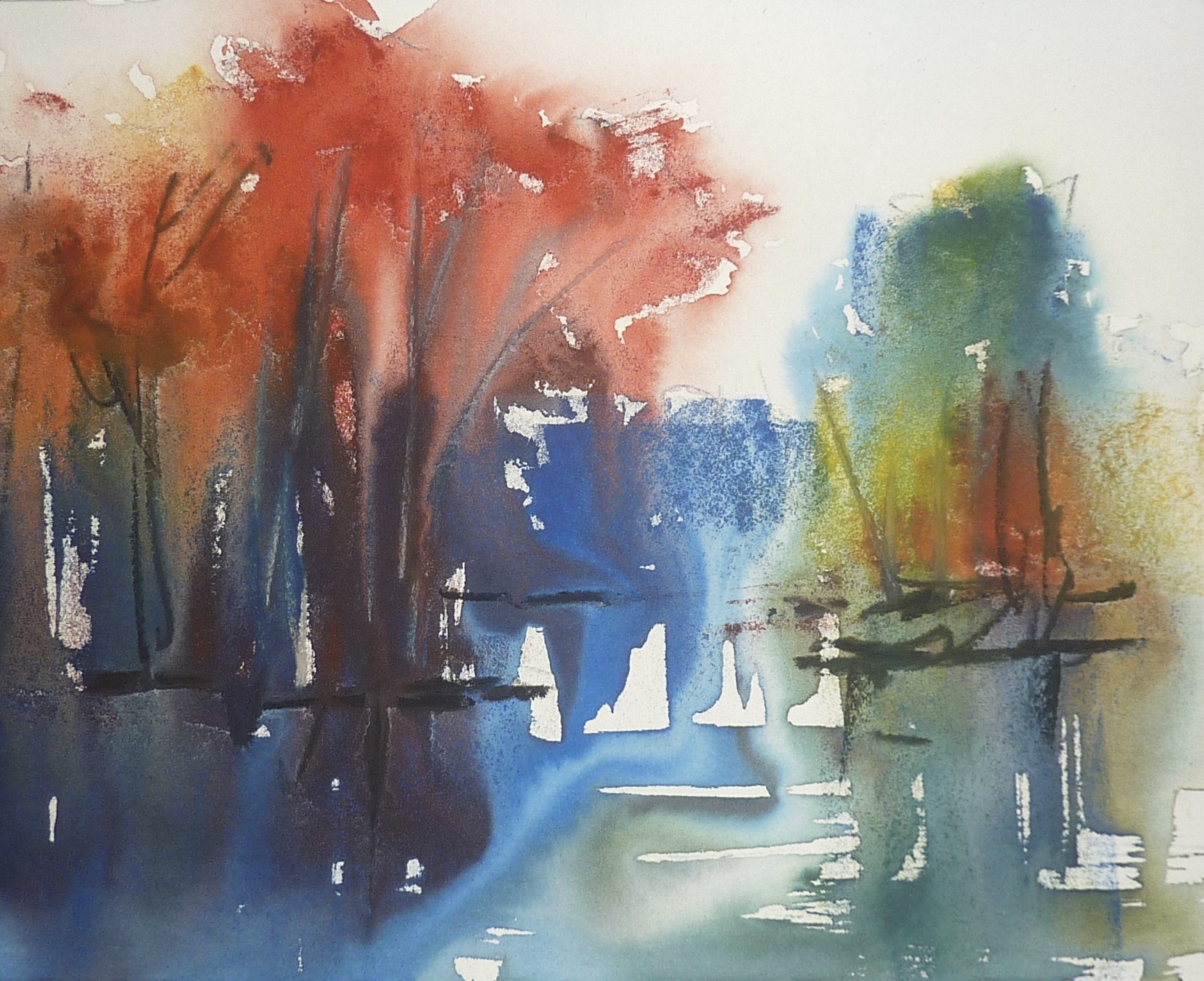 Painting My World: Using Art Graf for Autumn Landscape Paintings