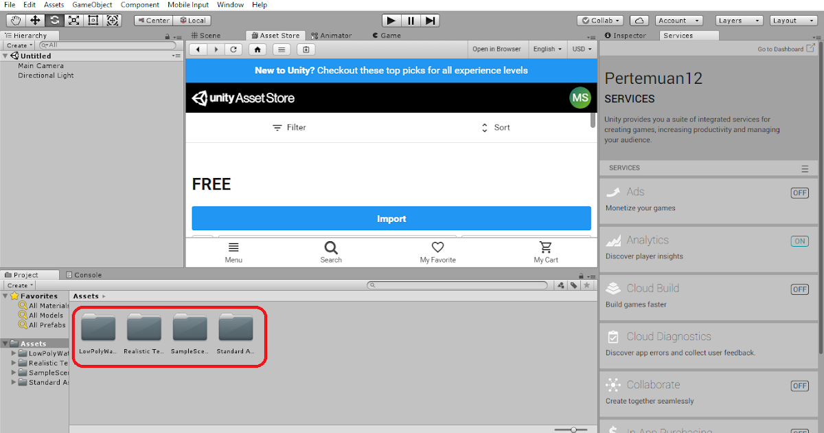 DIJAMIN BALIK LAGI: 10. Terrain 3D | Pemrograman Permainan dengan UNITY