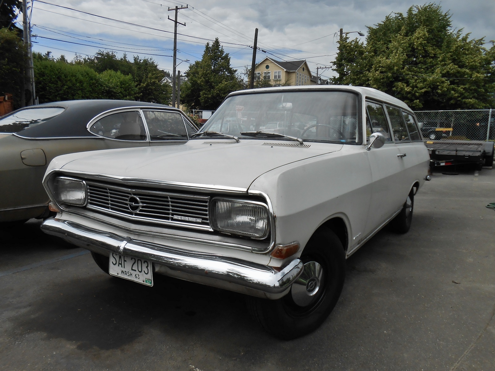 Seattle's Parked Cars: 1965 Opel Rekord 1700 Caravan
