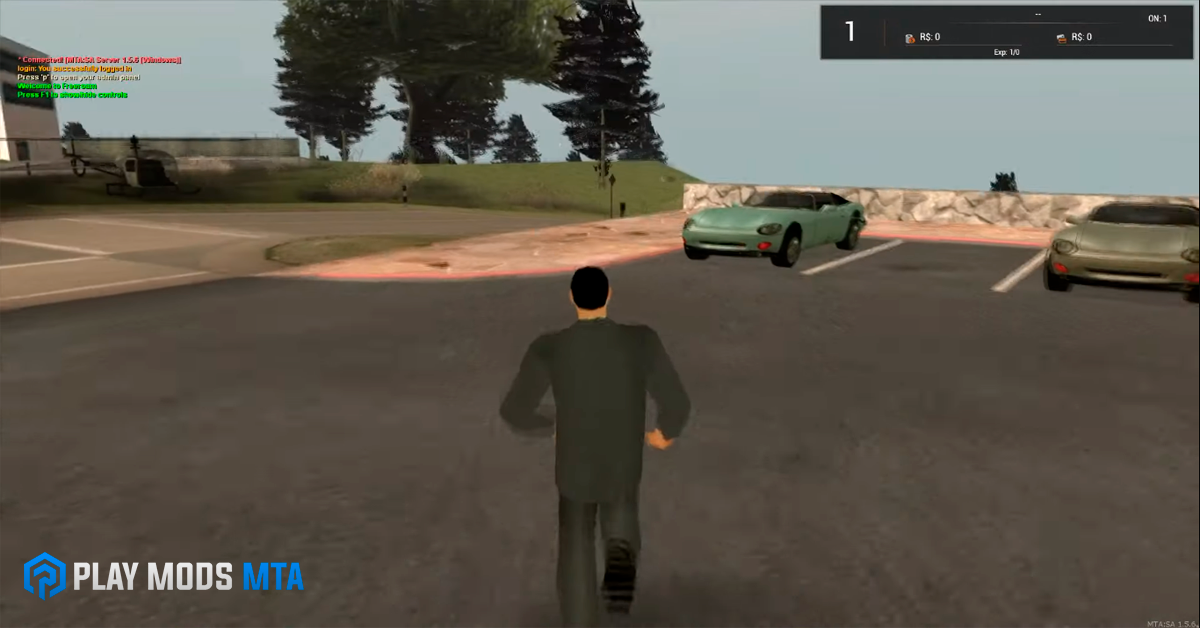 MTASA - HUD SIMPLE FIVE M - MTA Brasil