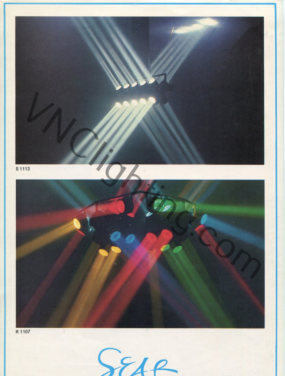 Vintage Night Club Lighting: SEAR Catalogues