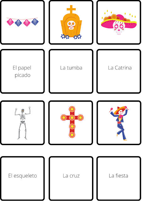 ¡Todos adictos al español!: Memory