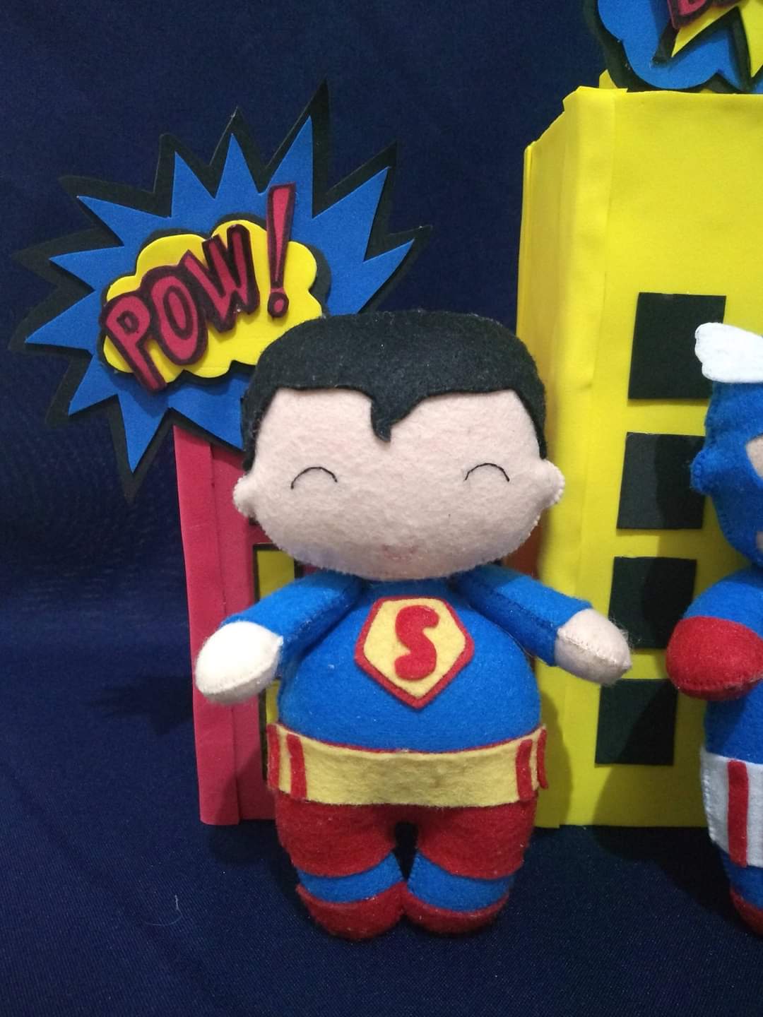 Superman Baby de feltro: Molde fácil - Ver e Fazer