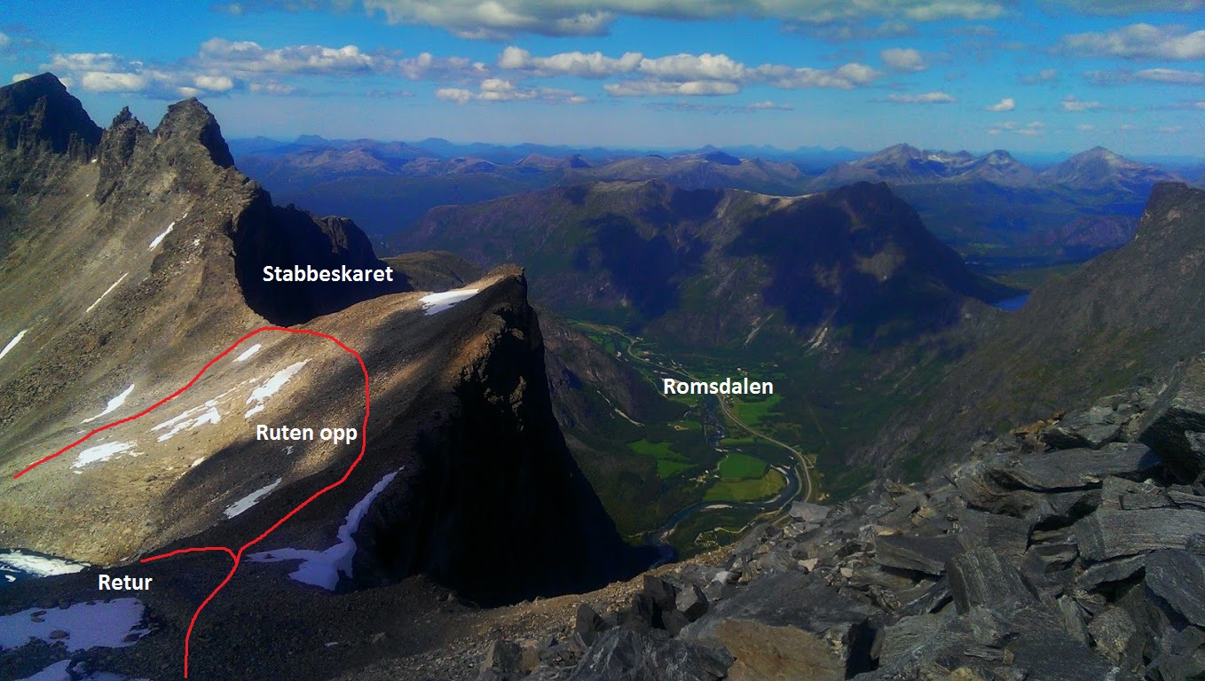 Breitinden, Trolltindane