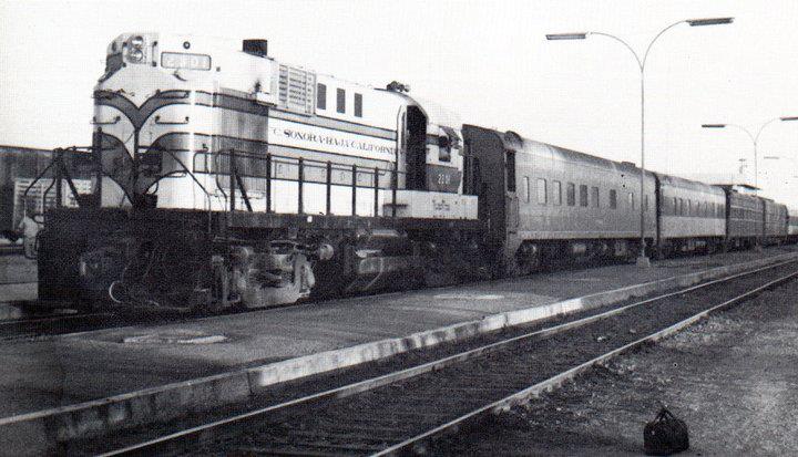 FERROCARRIL SONORA BAJA CALIFORNIA SBC: FOTOS CLASICOS