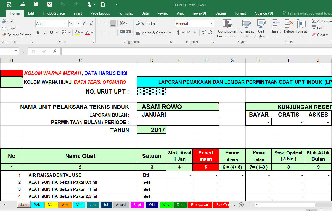 LAPORAN PEMAKAIAN LAPORAN PERMINTAAN OBAT (LPLPO) DALAM SISTEM ...