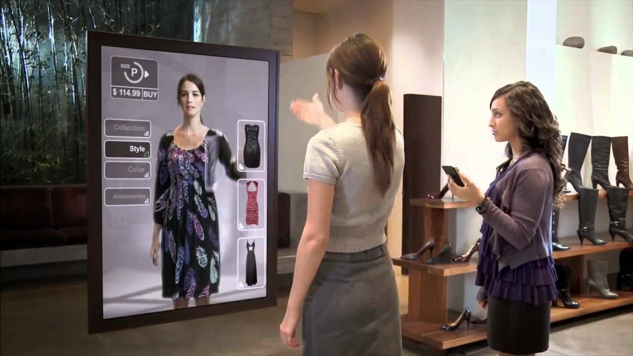 TIC DESDE UNA VISIÓN PRÁCTICA: Los espejos inteligentes llegan al Retail.