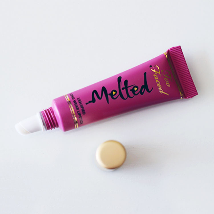 Too Faced Melted Liquified Long Wear Lipstick in Melted Fig | Review ...