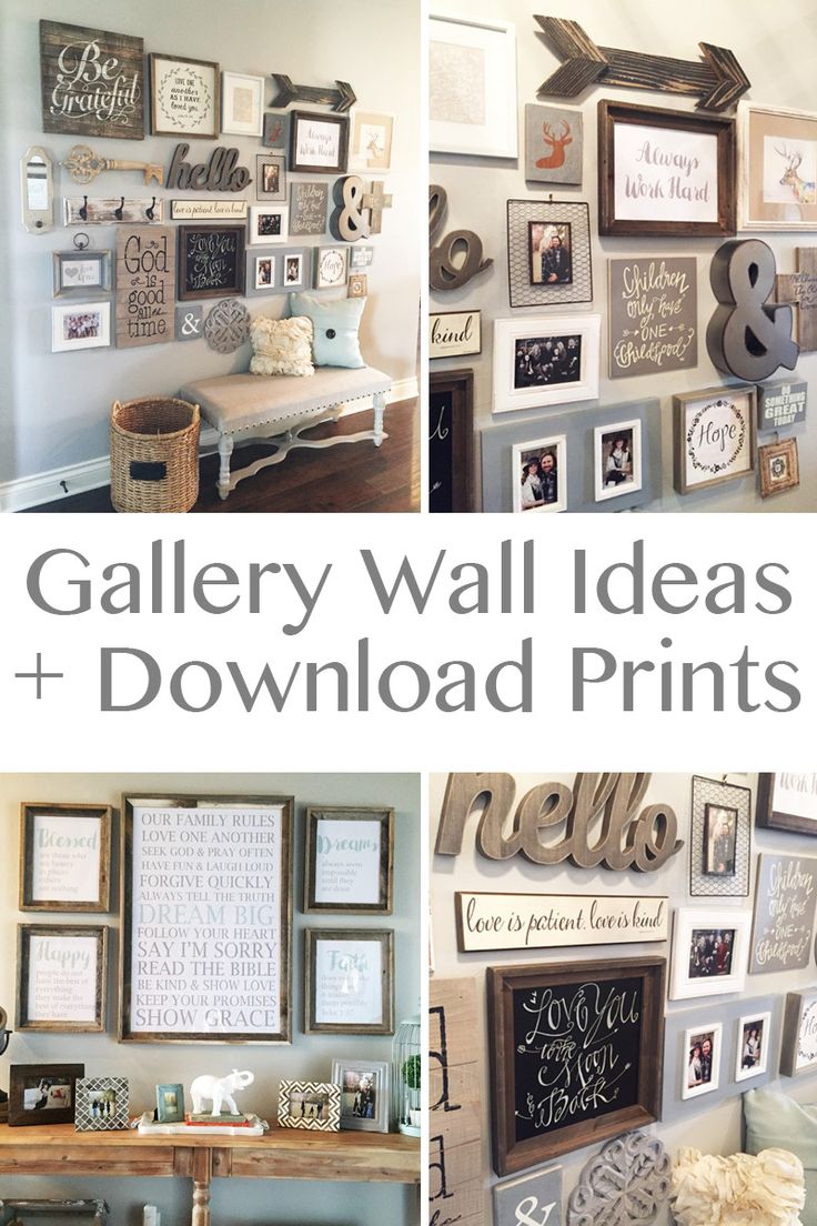 91 Modern Wall Art Collage Ideas