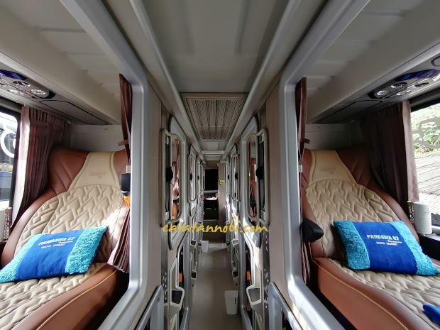 Pengalaman Naik Bus Sleeper Pandawa 87 Jurusan Jakarta-Banyuwangi ...