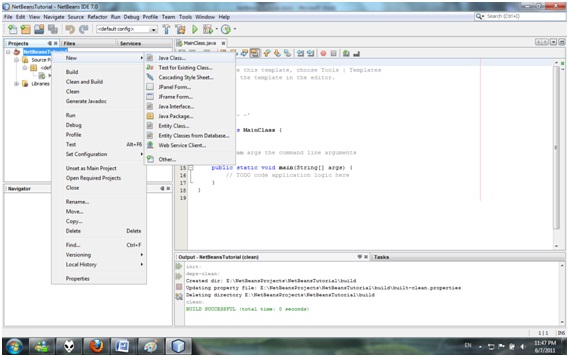 Component584: วิธีใช้ NetBeans เบื้องต้น