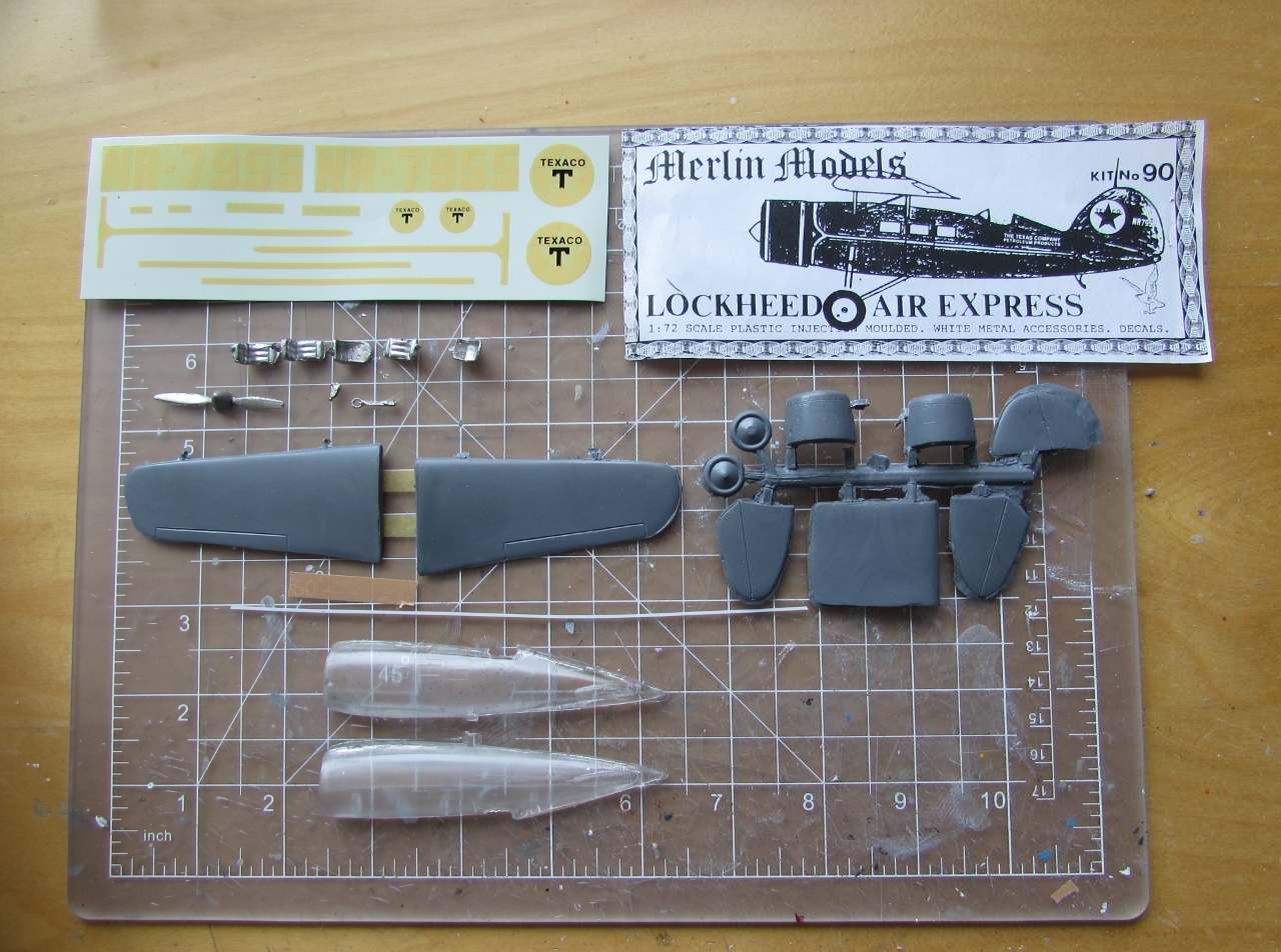 Wings of Intent: Merlin Models Lockheed Air Express, a Dark and Stormy ...