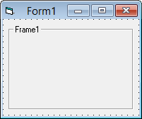 VB6: Frame Control