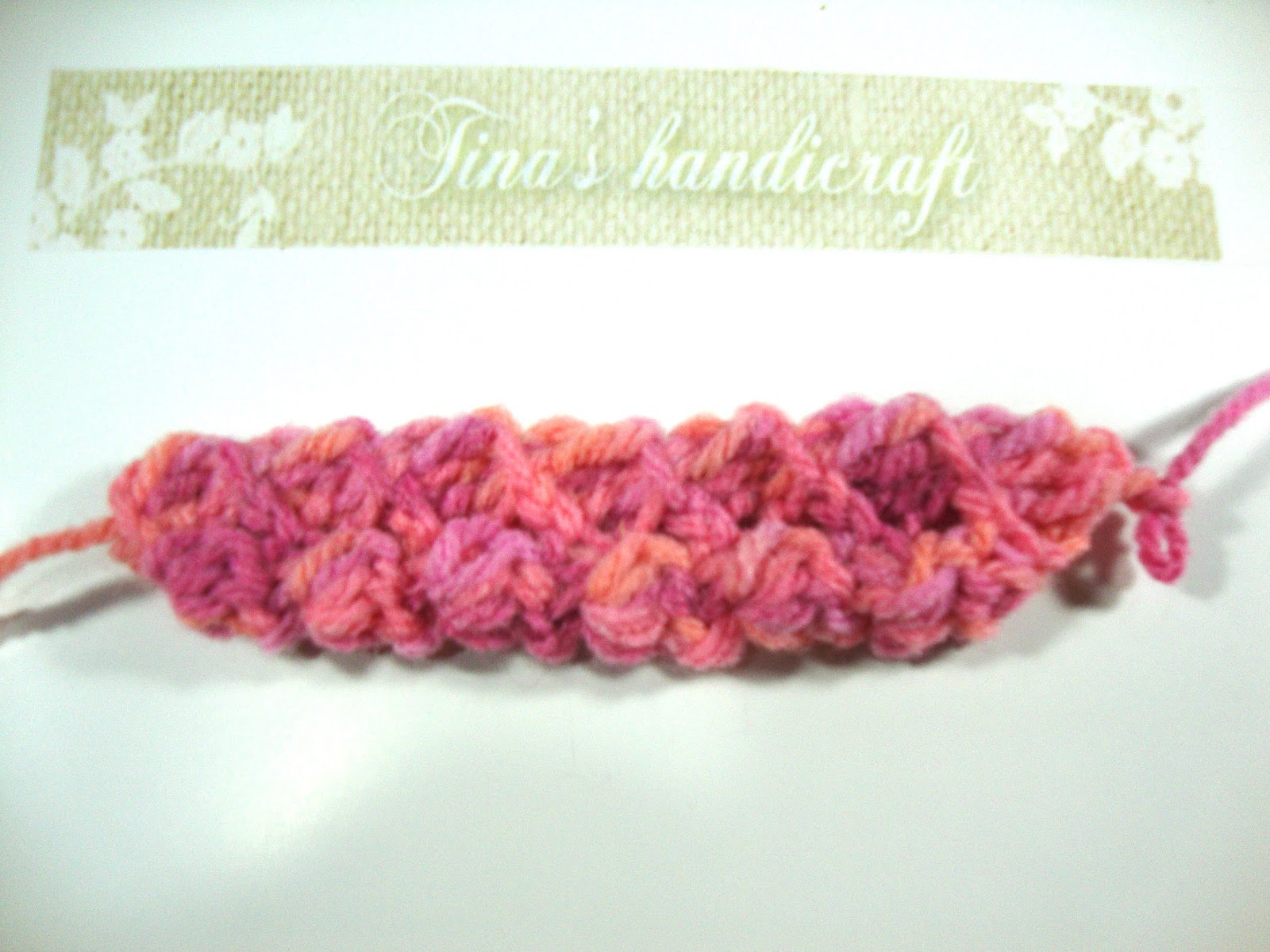 Tina's handicraft : video tutorial & pattern - romanian crochet string No3