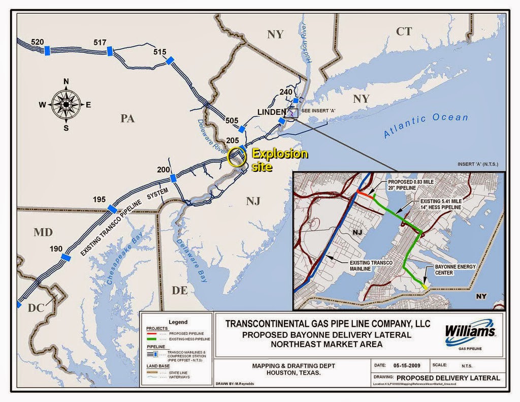 BillHustonBlog: Ewing Twp Mercer Co. NJ Gas Explosion 900' from Major ...