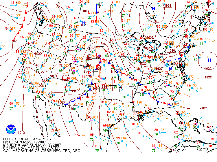 Keyboard and Rudder: A blog on the Art of Flying: Subtropical Storm Andrea: A curiously clear ...