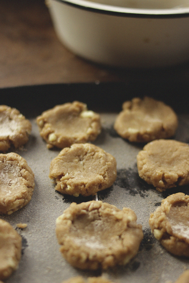 Cookies de manteca de cacao