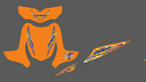 STRIPING BEAT KARBU ICON TRANSPARAN