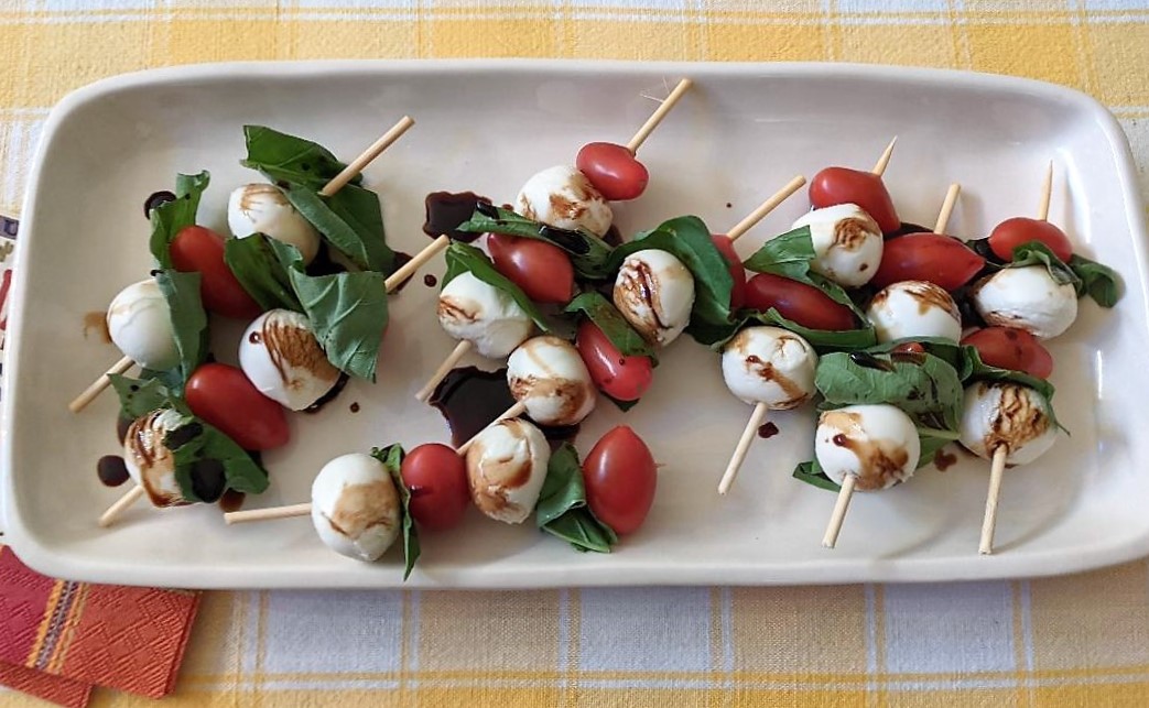 Ever Ready: Caprese Bites on a Stick