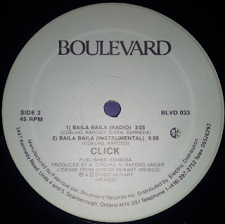 Retro Disco 80s: Click ‎– Duri Duri (Baila Baila) . Vinyl, 12,45 RPM ...