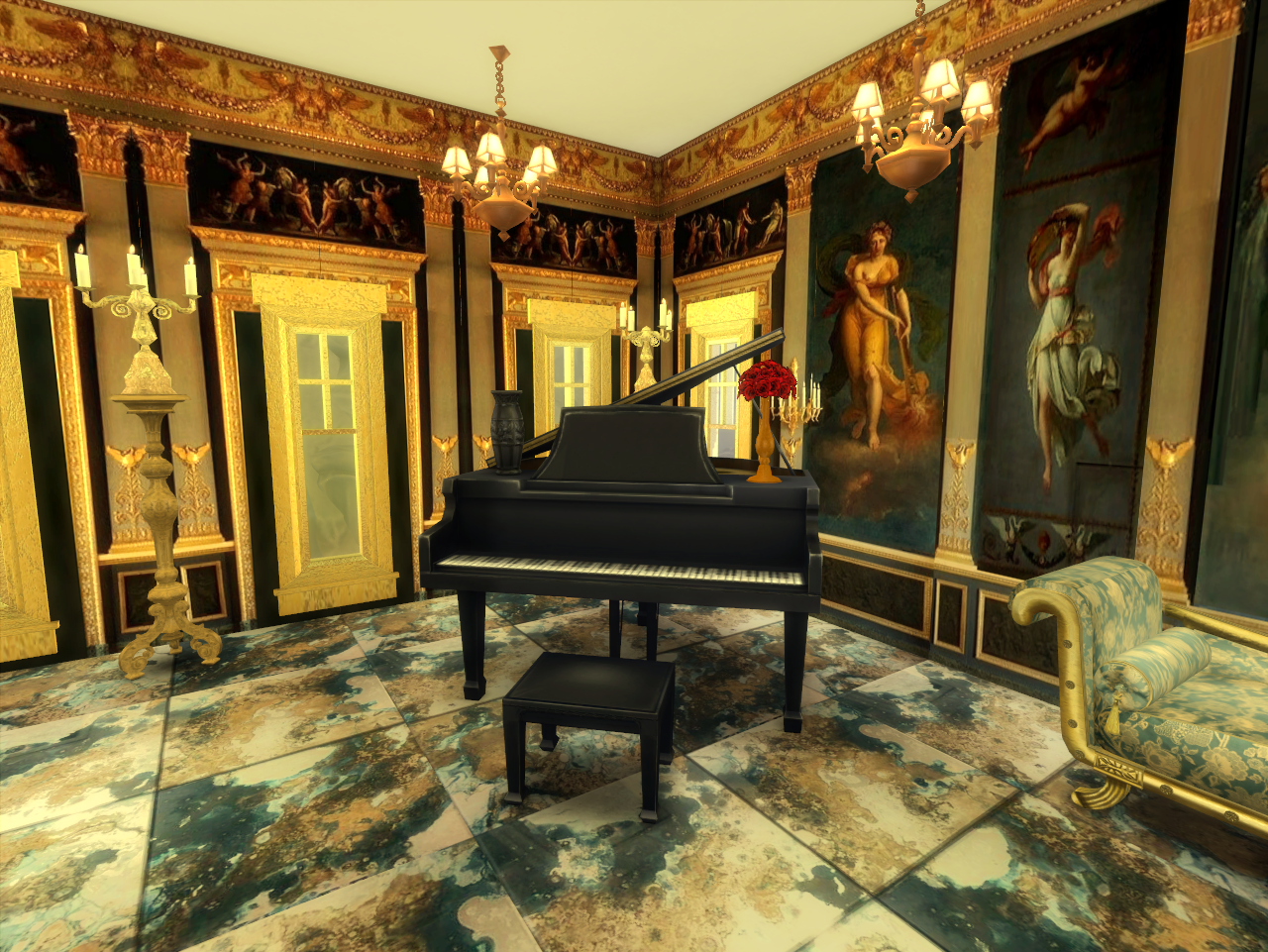 Anna Quinn Stories: Open Dreams Gate Set III For SIMS 4